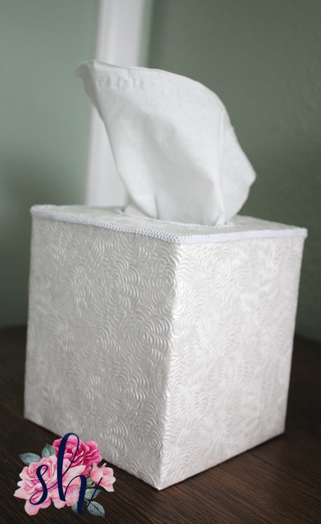 DIY Tissue Box Cover – Shanna Hatfield