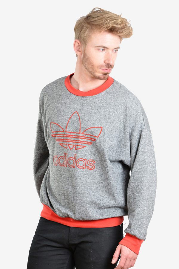 Vintage 1970's Men's Adidas Sweatshirt | Size XL - Brick Vintage