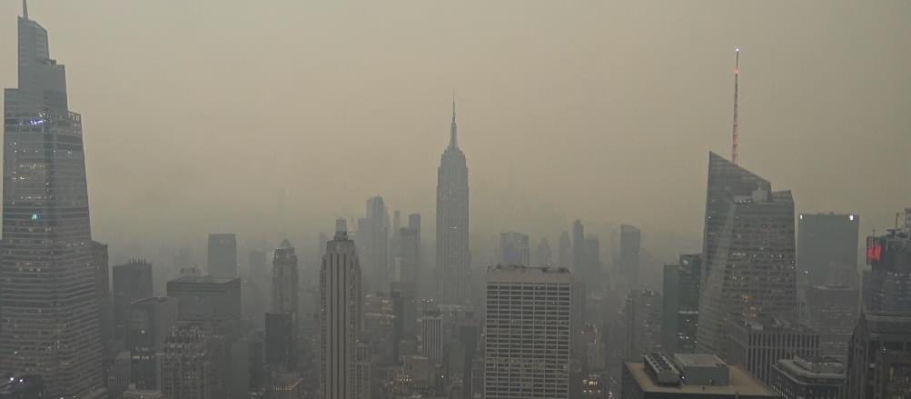 Incendios Forestales En Canadá Afectan La Calidad Del Aire En Eeuu