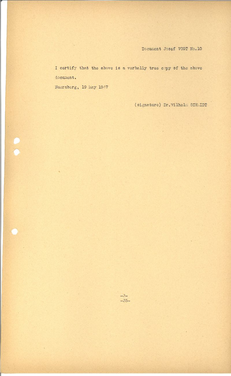 Nuremberg - Document Viewer - Affidavit concerning the auditing of SS ...