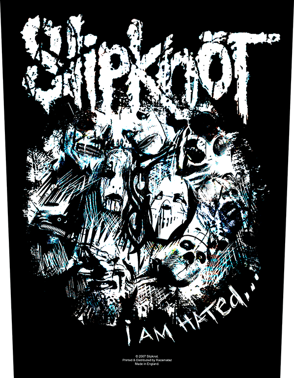 Slipknot Backpatch I Am Hated 1 - HMOL