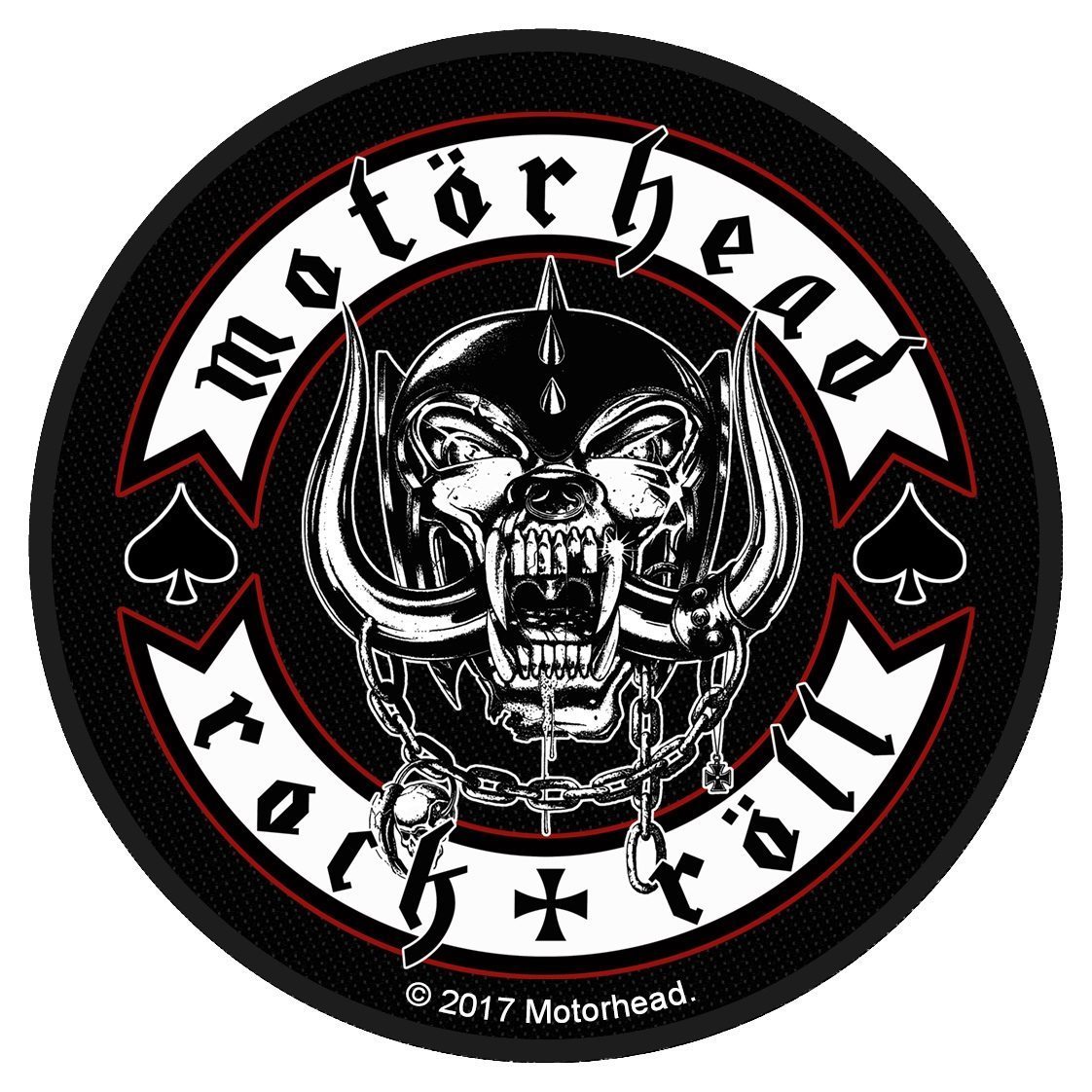 Motorhead 'Biker Badge' Woven Patch - HMOL
