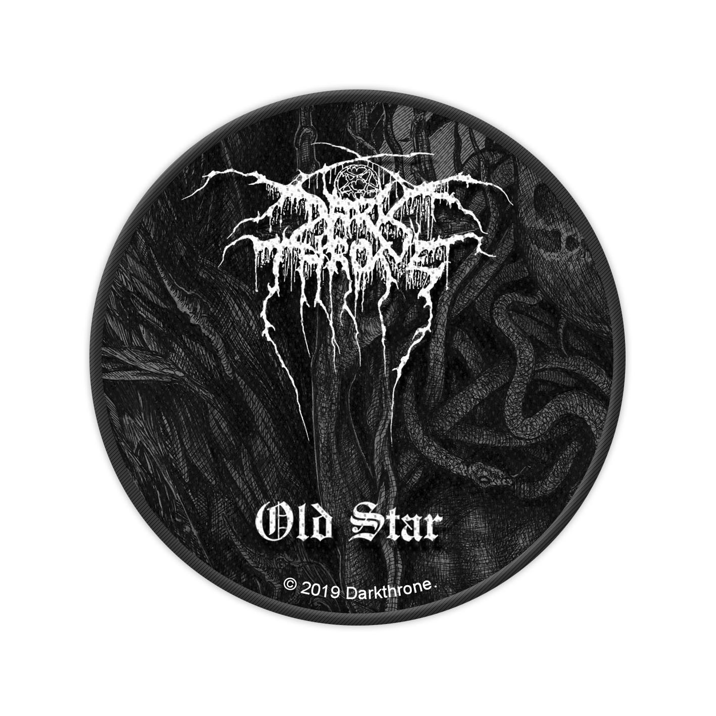 Darkthrone 'Old Star' Woven Patch - HMOL