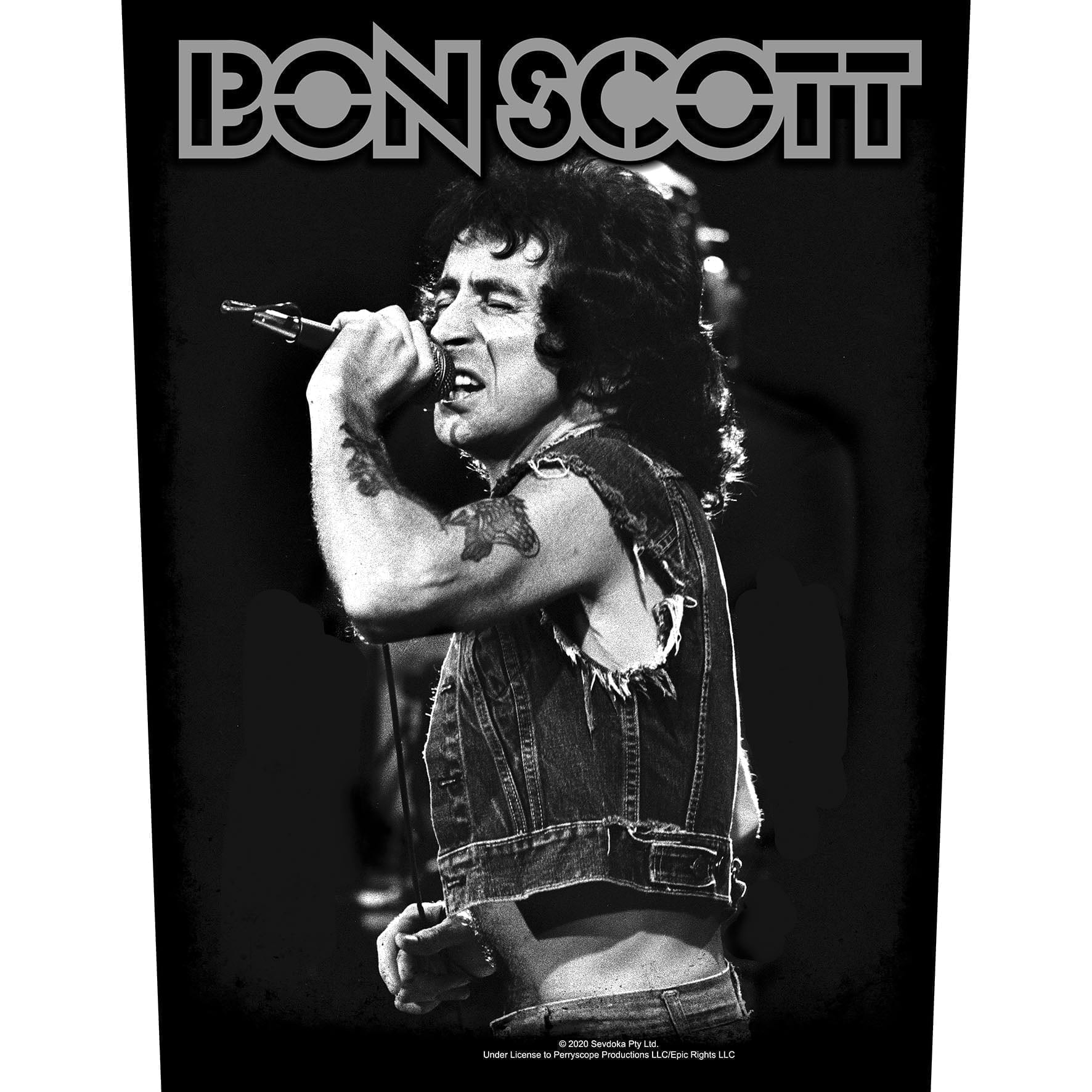 Bon Scott 'Bon Scott' Backpatch - HMOL