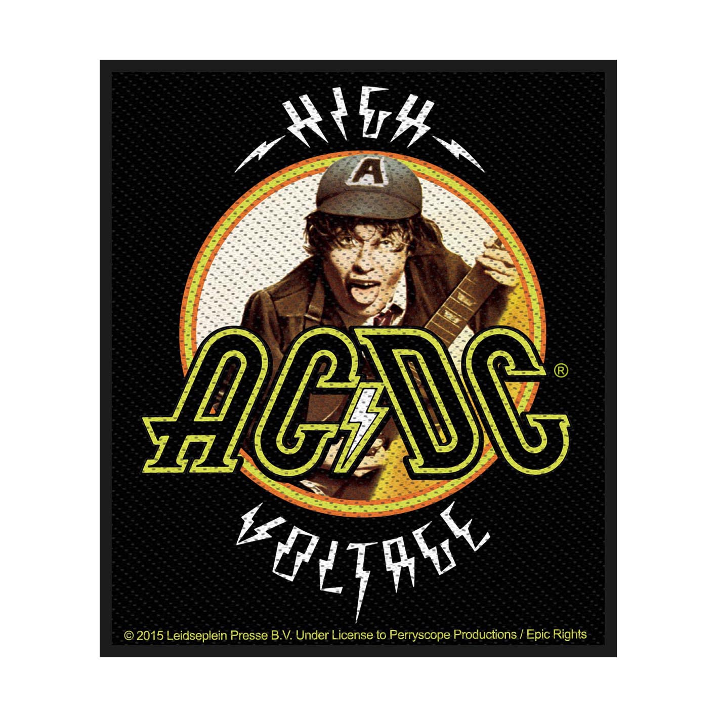 AC/DC 'High Voltage Angus' Woven Patch - HMOL