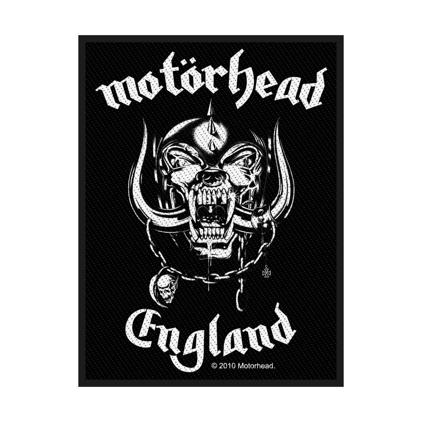 Motorhead Woven Patch England.