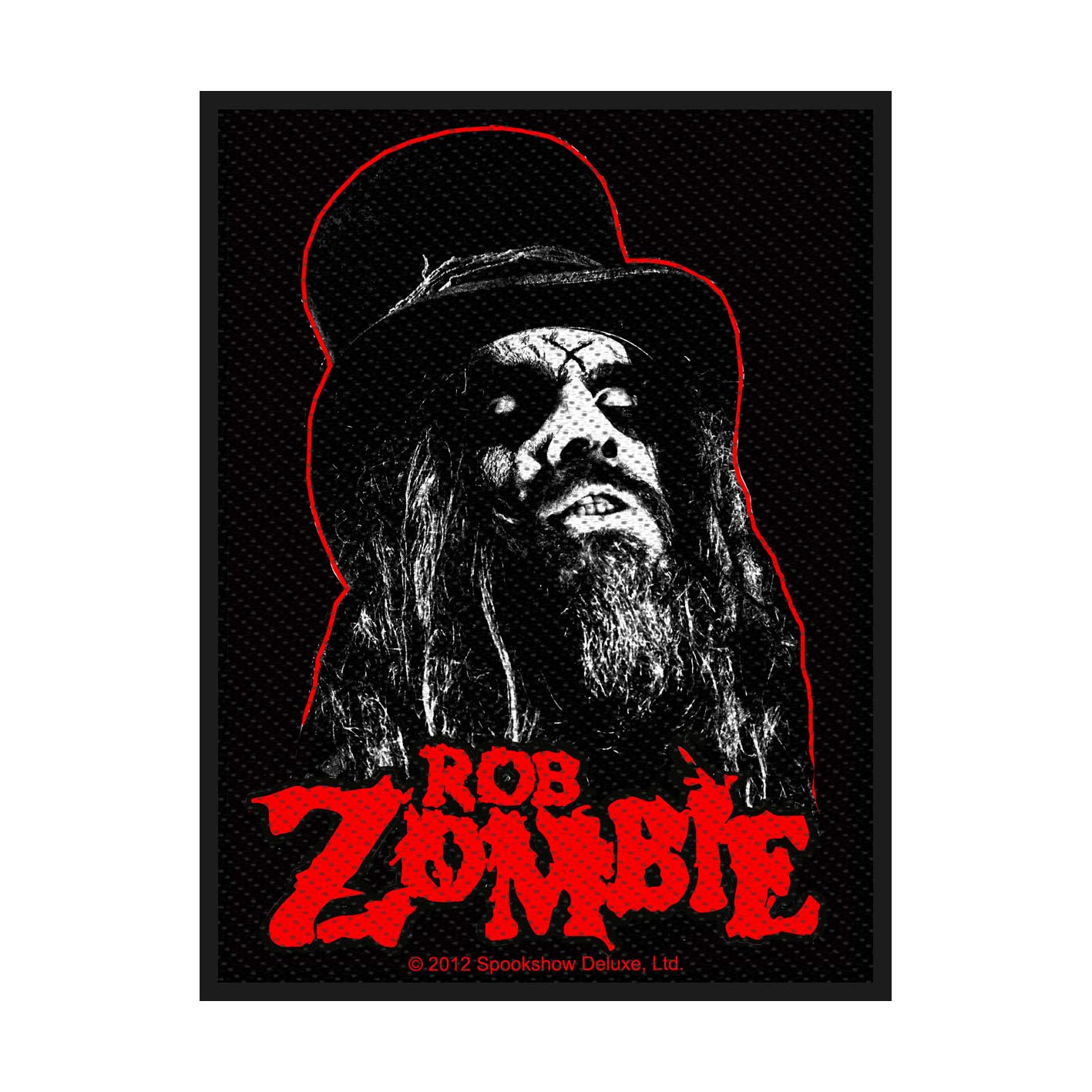 Rob Zombie Patch Portrait