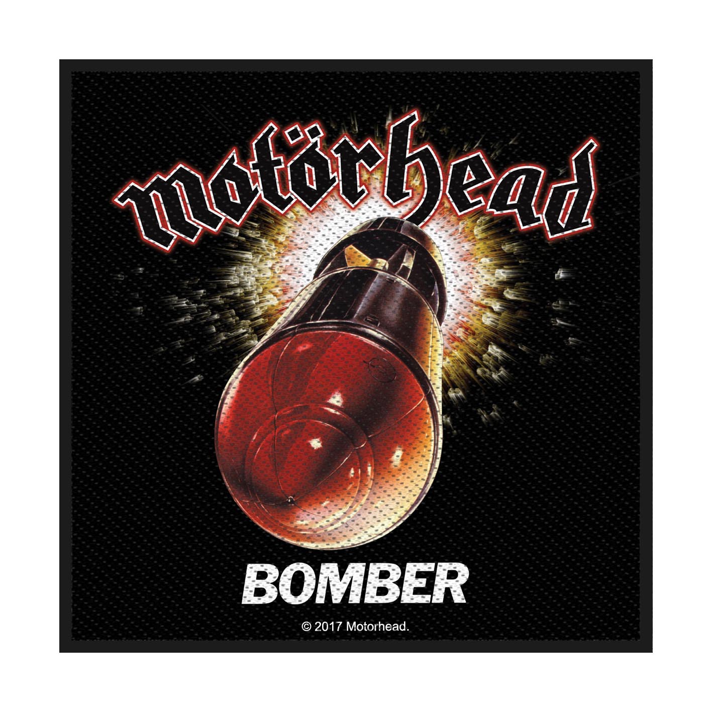 Motorhead 'Bomber' Woven Patch - HMOL