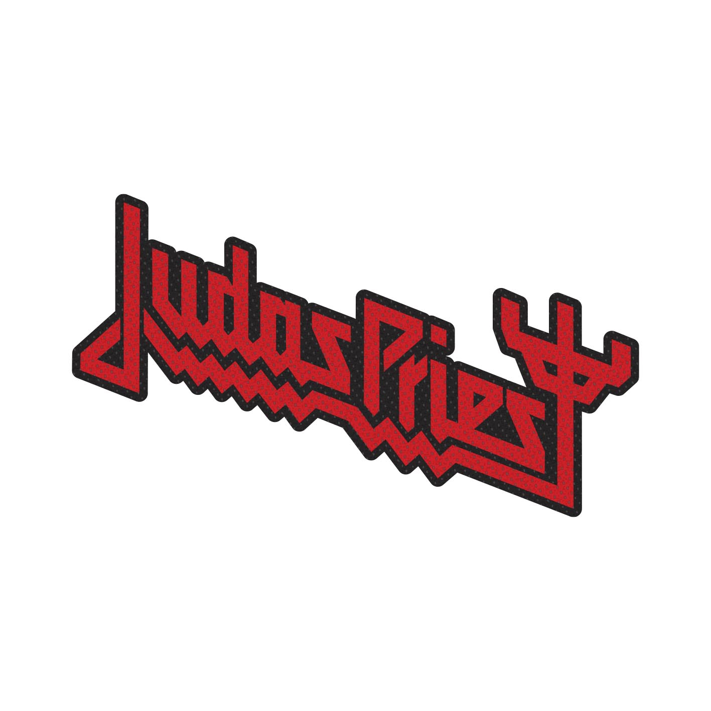 Judas Priest 'Logo' Cut Out Woven Patch - HMOL