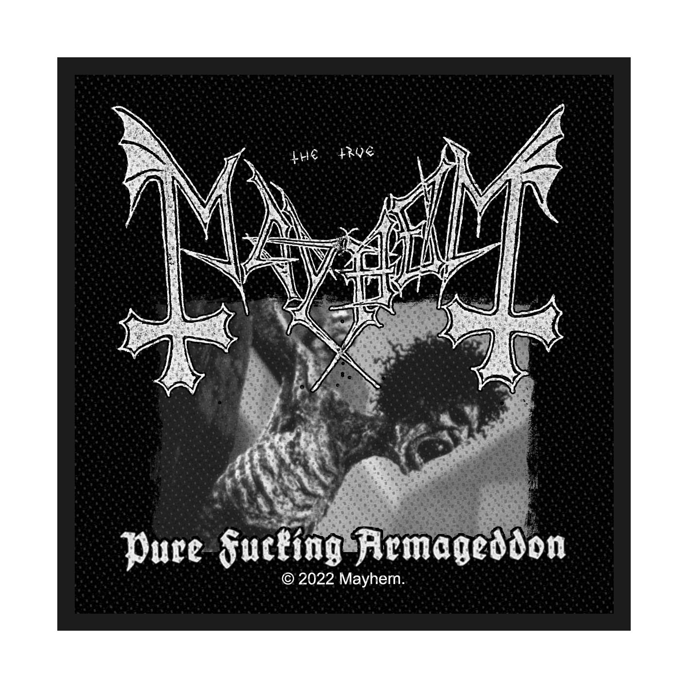 Mayhem ‘Pure Fucking Armageddon’ Woven Patch – HMOL