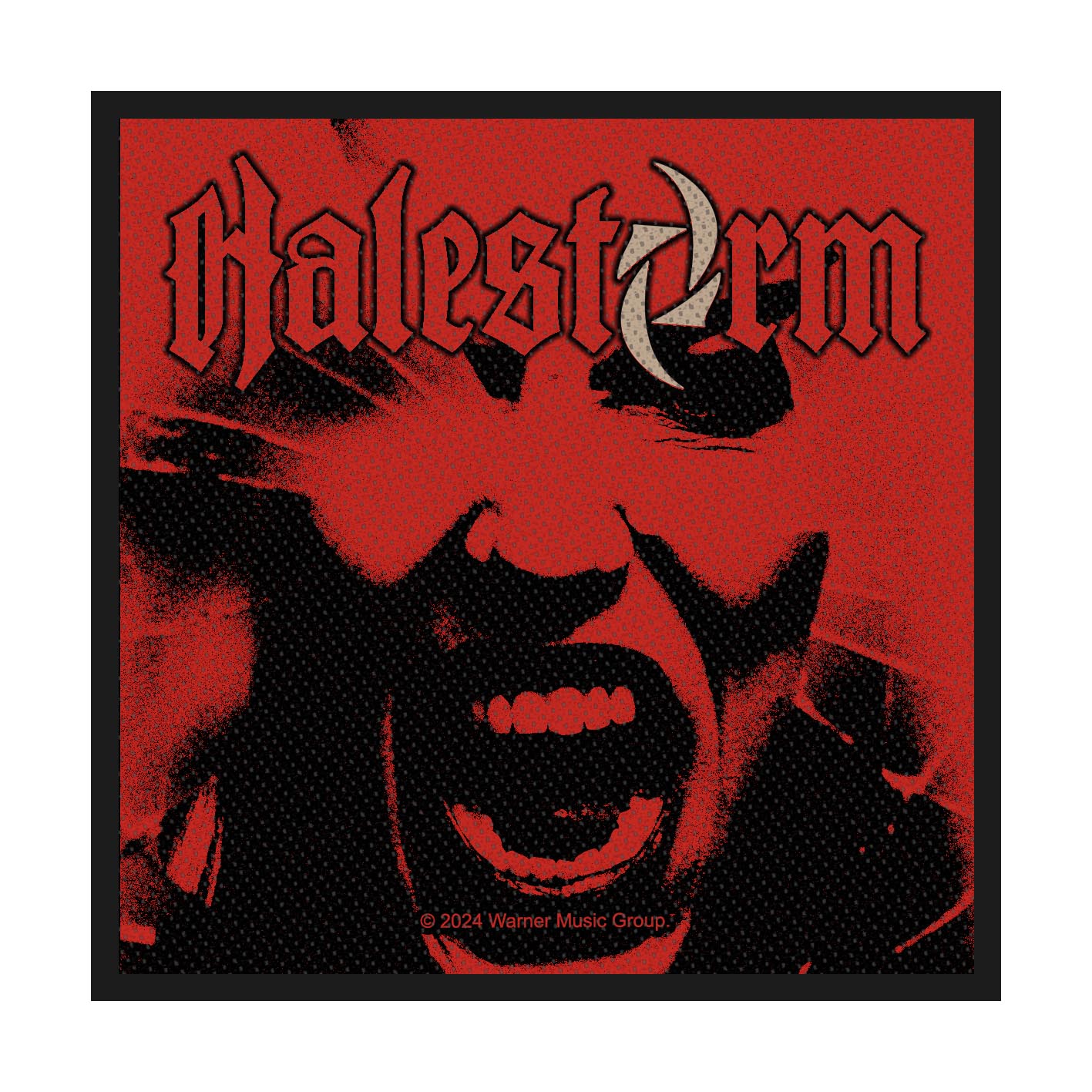 Halestorm 'Back From The Dead' Woven Patch - HMOL