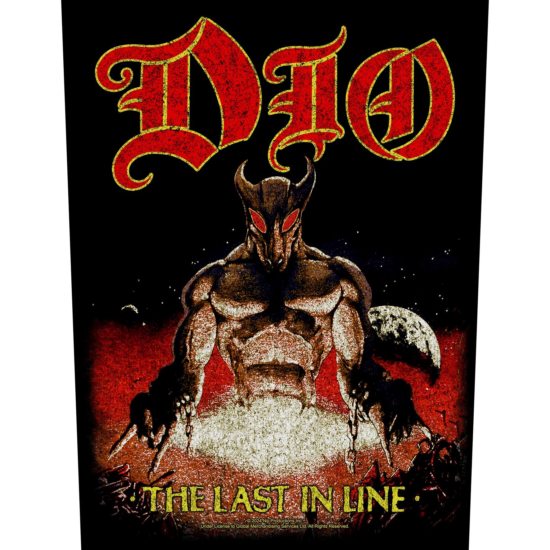 Dio 'Last In Line' Backpatch - HMOL