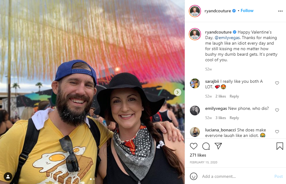 Ryan Couture Biography, net worth, career, couple, married, wife ...