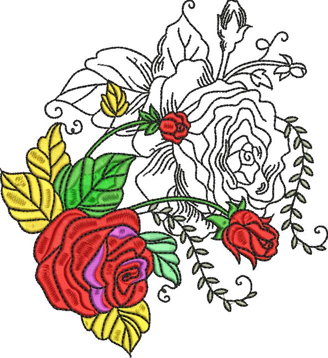Rose Flowers Design