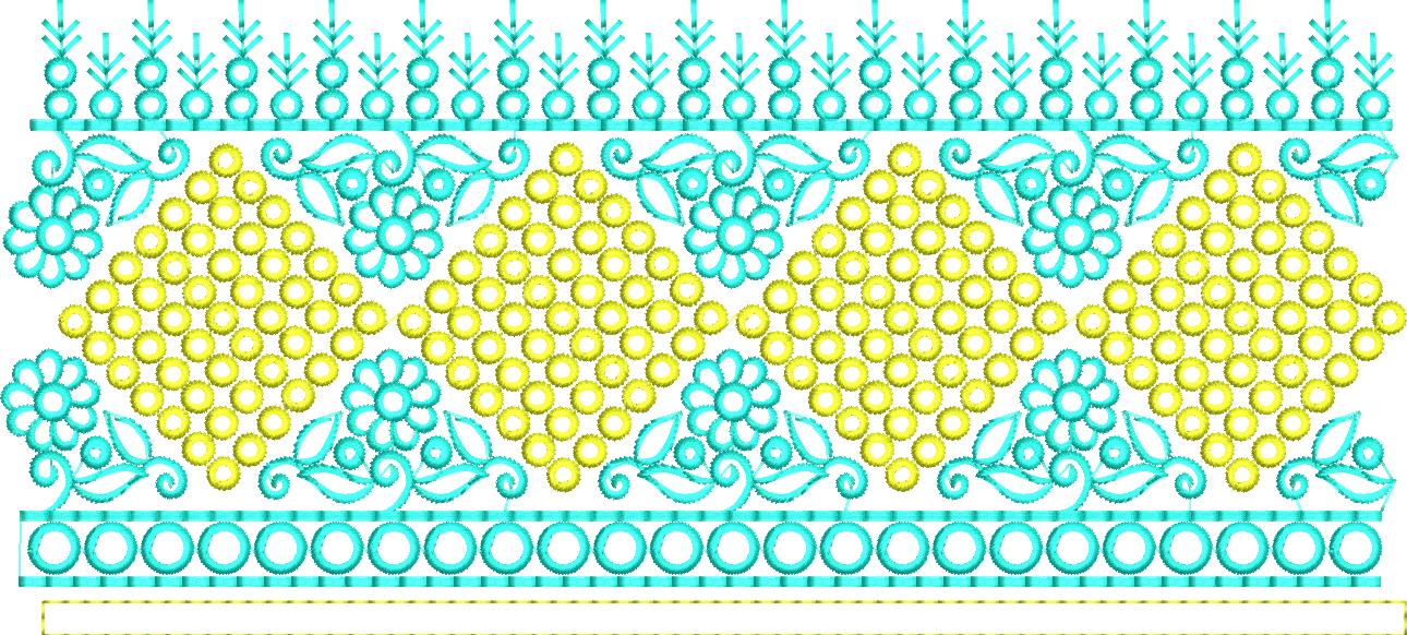 Lace Embroidery designs, Free Lace Design (306)